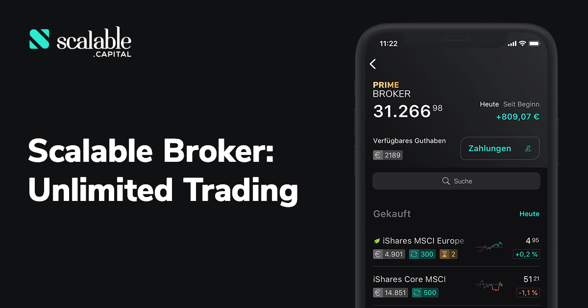 Il broker semplice, sicuro e senza commissioni | Scalable Capita